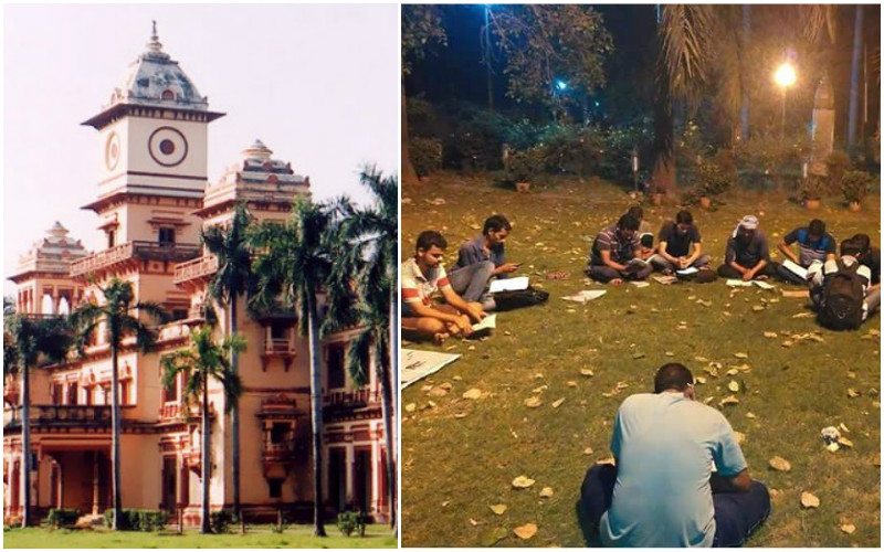 Banaras Hindu University Protest To Demand 24×7 Library On Campus ...