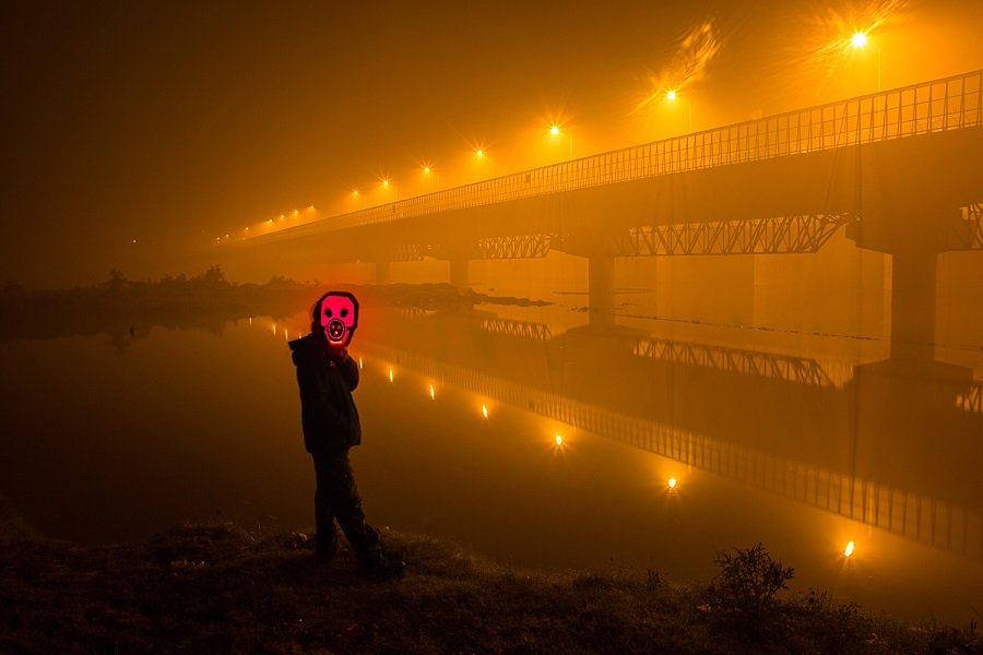 When Delhi Lost Its Identity To Hideous Masks | Youth Ki Awaaz