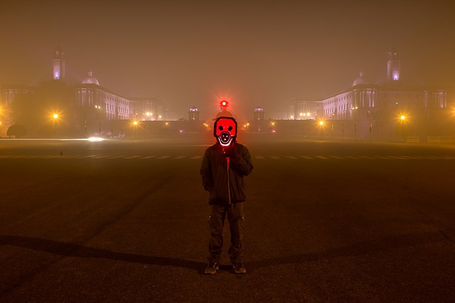 When Delhi Lost Its Identity To Hideous Masks | Youth Ki Awaaz