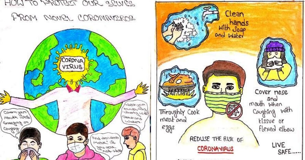 CRY Holds Poster-Making Competition On Coronavirus Awareness