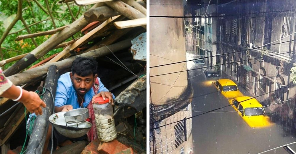 Photos Of Cyclone Amphan In India: Getty Images