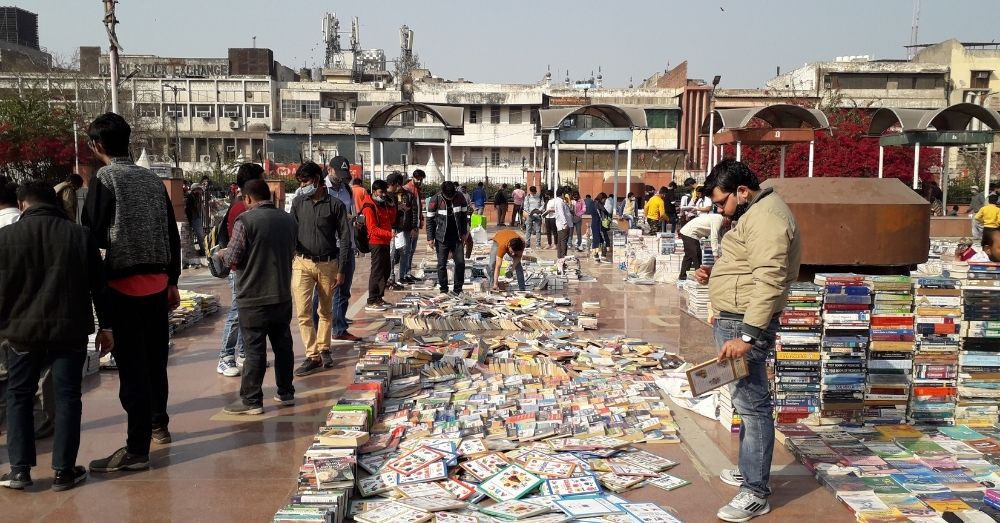 Delhi’s Iconic Sunday Book Bazaar After COVID-19 Pandemic