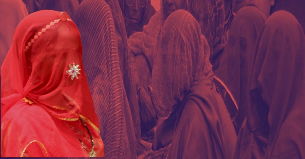 purdah system and customs.